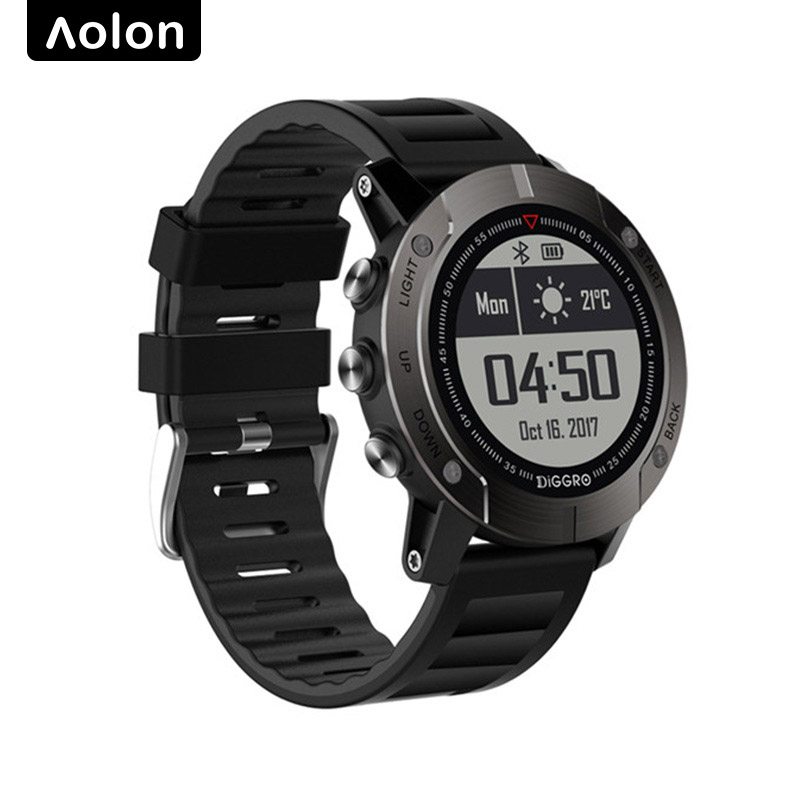 EYD GPS Outdoor Smartwatch pria dewasa anti air Pria Wanita Tekanan ...