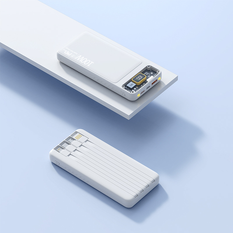 SG [READY STOCK] 100W Super Fast Charging Powerbank 30000mAh Built-in 4 ...