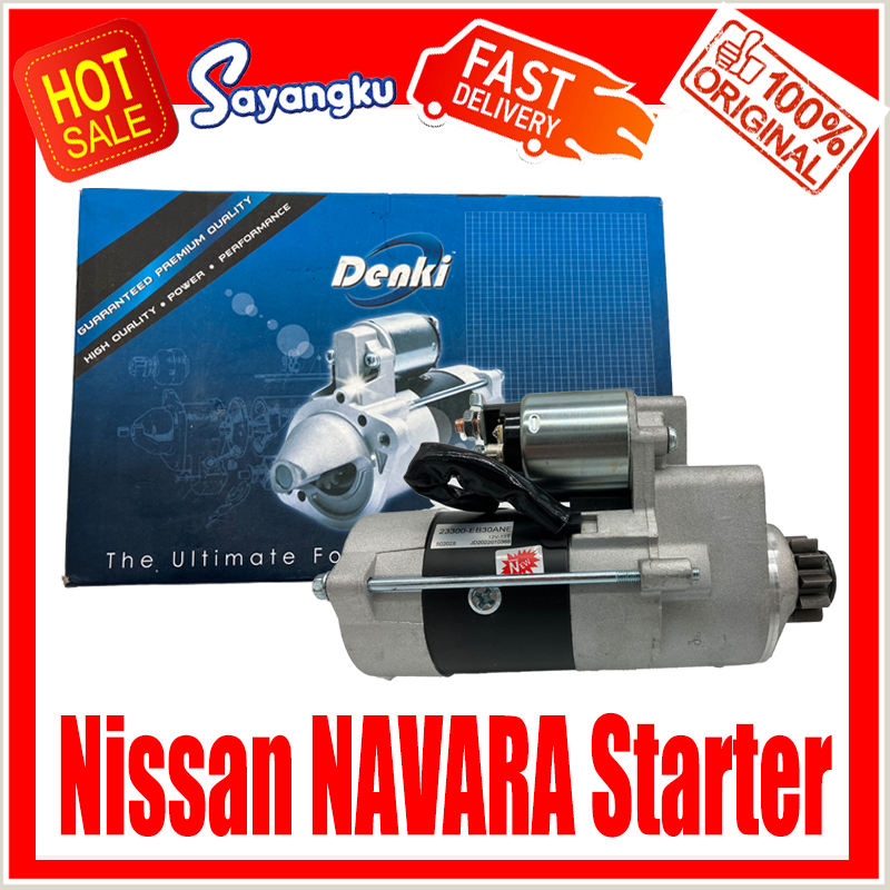 Denki Nissan Navara Starter D40 12V 11T New Starter 2330-EB30ANE YD25 ...