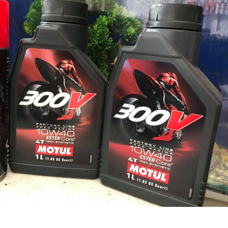 SIÊU RẺ Nhớt Motul 300V 10w40 Tem 3 Lớp (Pháp)- Cam kết chính hãng - MixASale