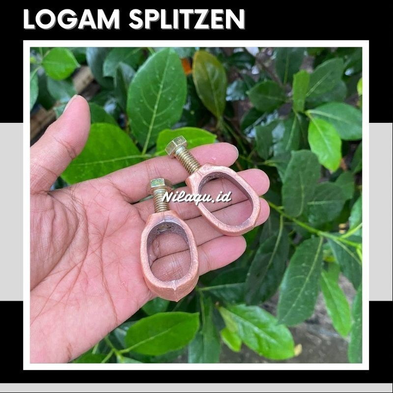 Logam Splitzen - Klem besi arde grounding anti petir listrik penangkal ...