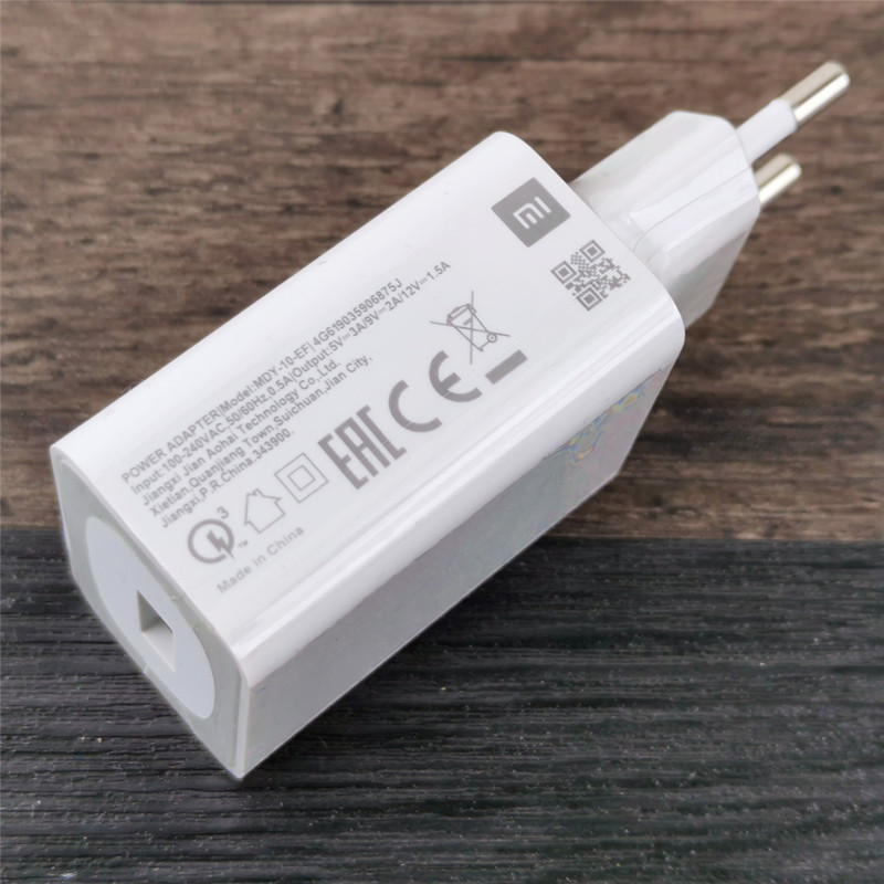 【Limited-time offer】CC9 Original Fast Charger QC 3.0 EU 18W Wall Travel Adapter 2A USB Type C ...