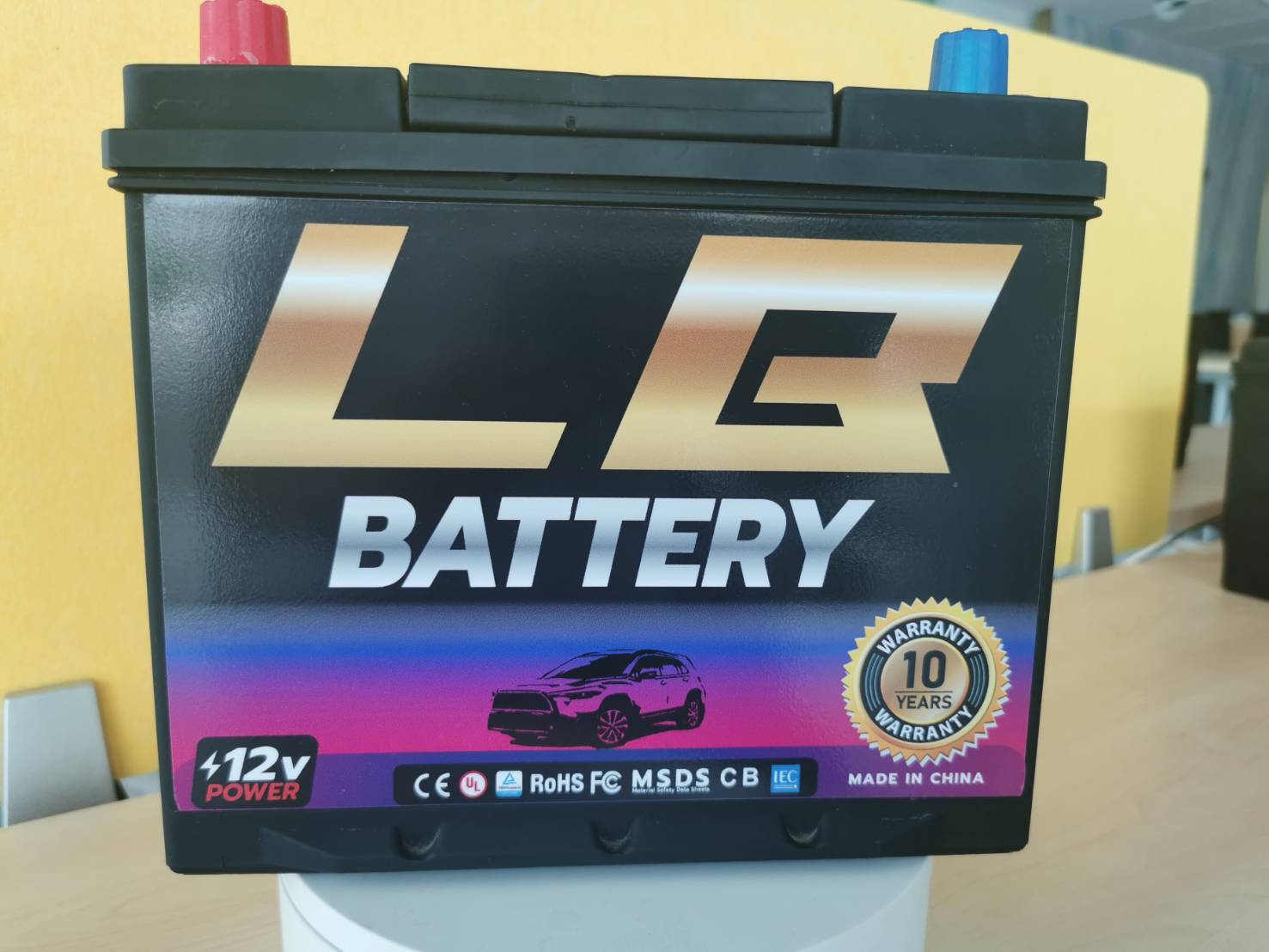 LB battery แบตเตอรี่รถยนต์ สำหรับรถ B-SUV รับประกันเปลี่ยน ฟรี 10 ปี ...