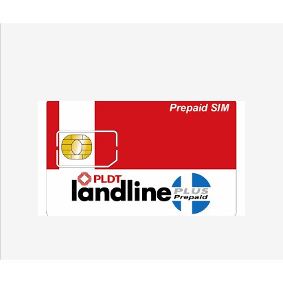 PLDT Landline Plus Prepaid Sim(Free Load 50P)02-area code | Lazada PH