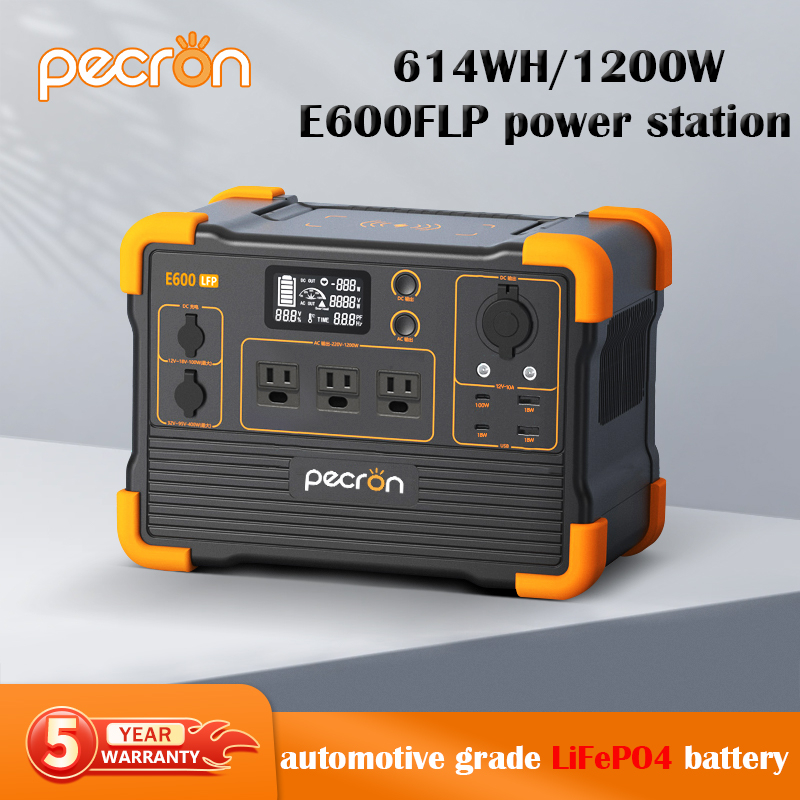 Portable power source generator Portable power source solar ☁Pecron ...