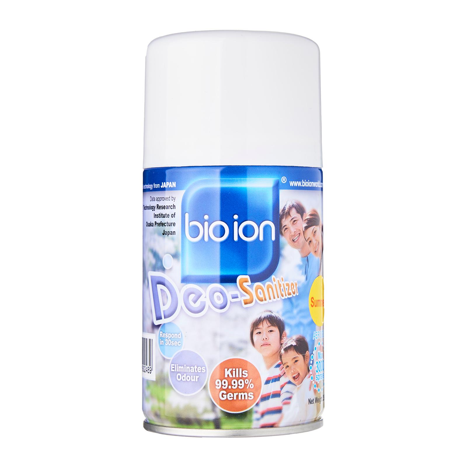 BioIon Deo Sanitizer Aerosol Refill - Summer | Lazada Singapore