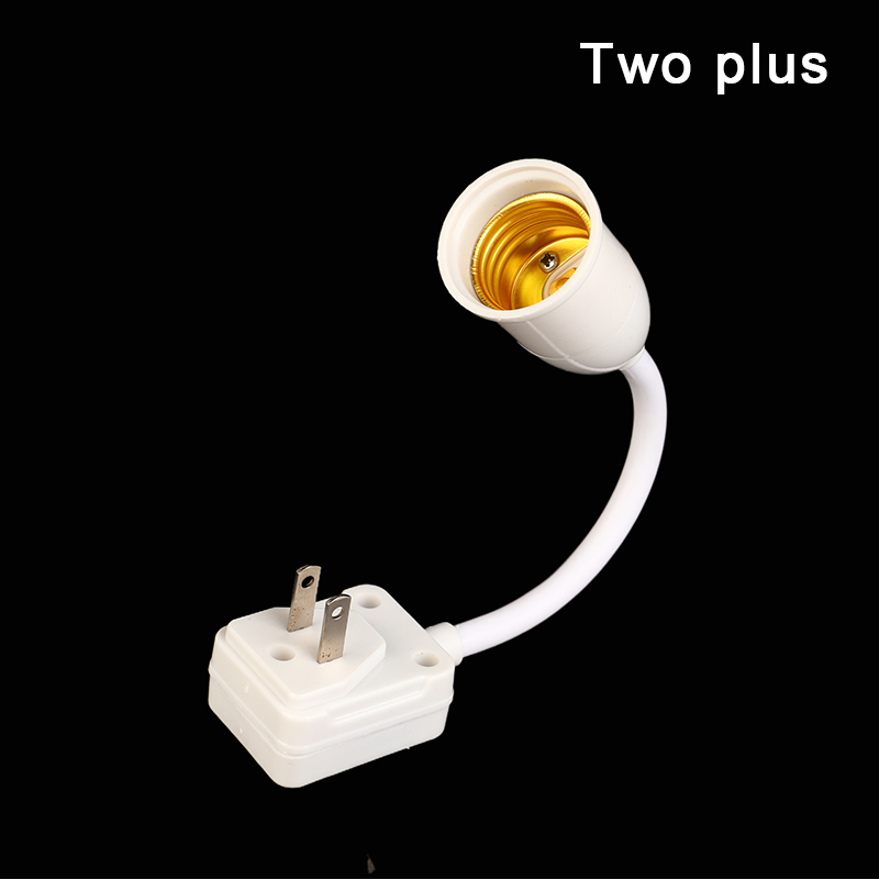 E27 Lamp Base Flexible Bend Wall Light Socket Adapter Plug Switch Lamp ...