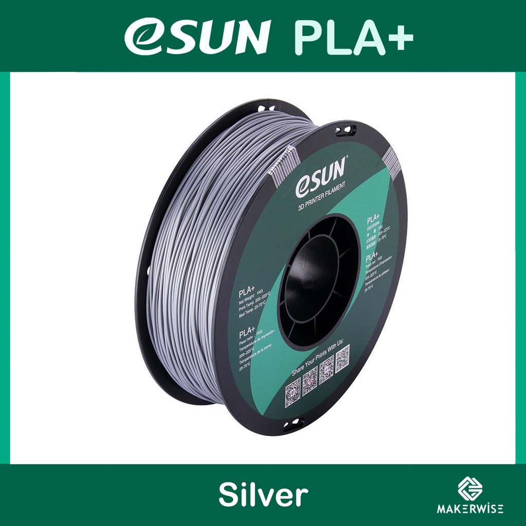 Genuine eSUN PLA+ Filaments 1.75mm 1KG Solid Colours Series for FDM 3D ...