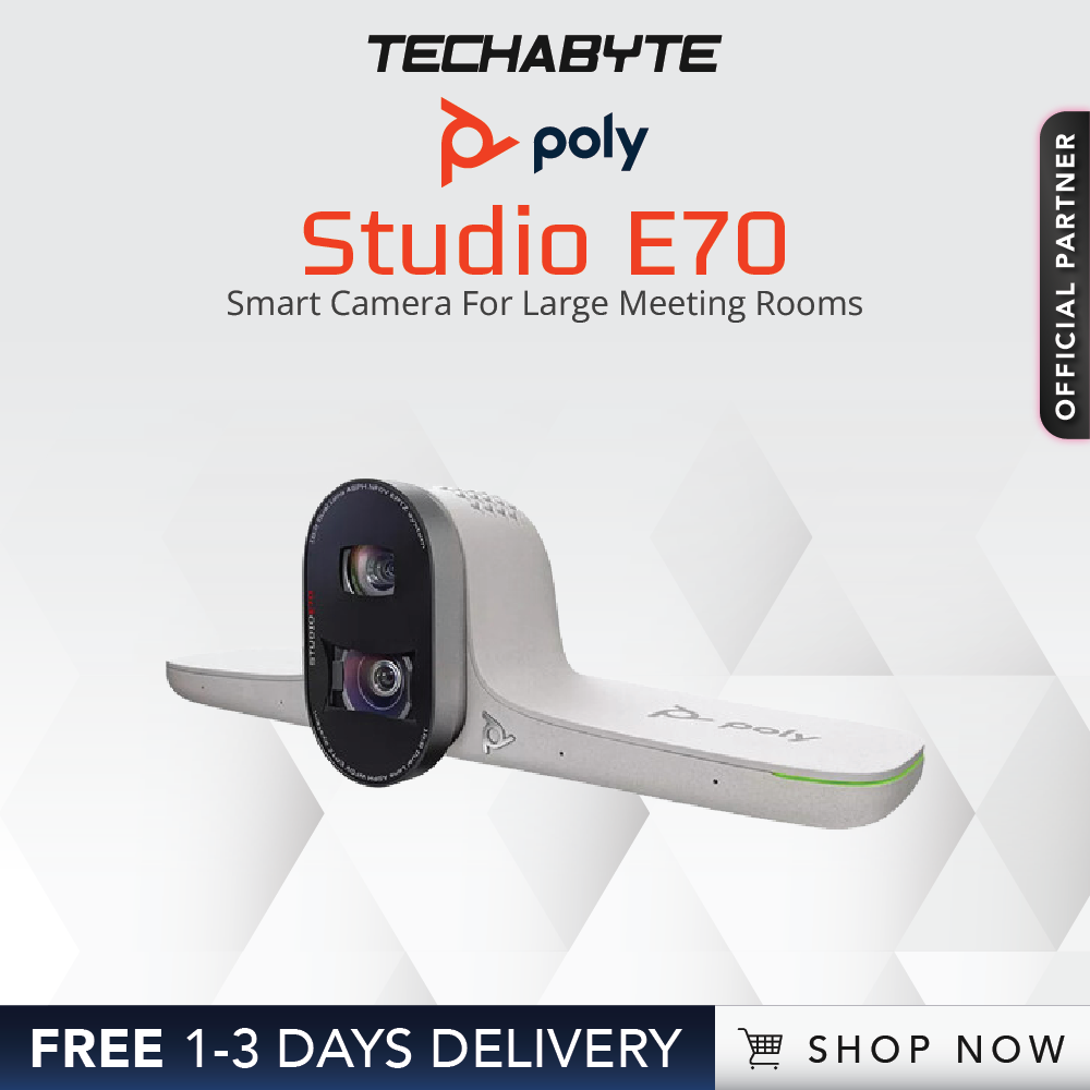 Poly Studio E70 | Smart Camera For Large Meeting Rooms | Lazada Singapore