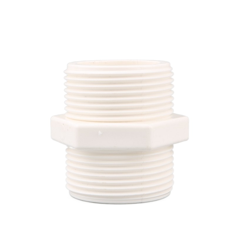 2pc Pvc Outside Male Thraed Straight Connector 20/25/32/40/50/63mm ...