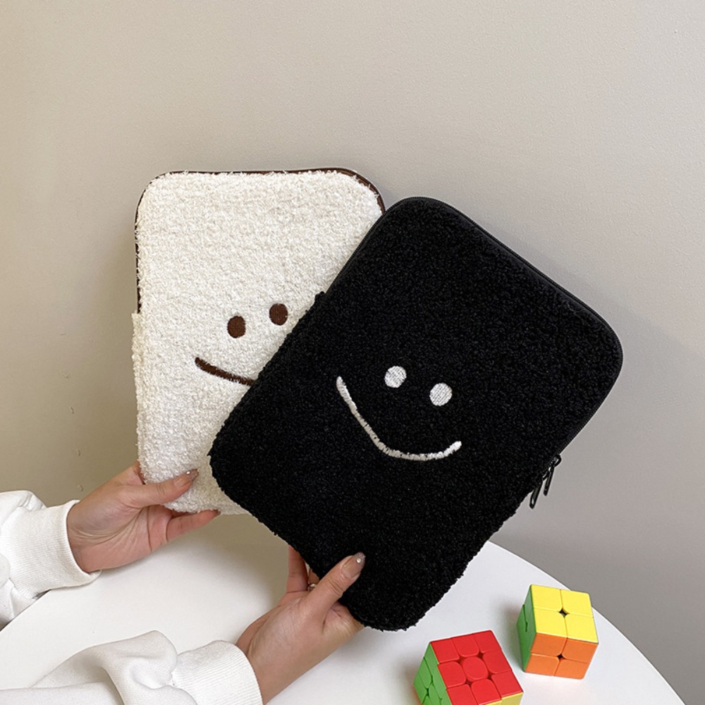 9/11/13Inch Plush Laptop Carrying Sleeve Tablet Stroge Bag for Macbook ...