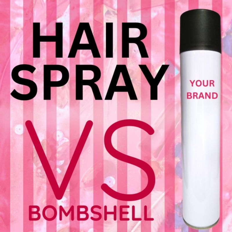 Borong批发Wholesale Produk Buat Jenama Sendiri Hair Spray Extra Hold ...
