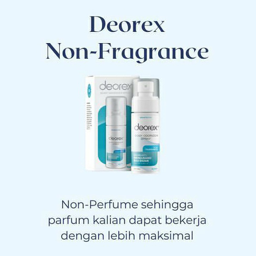 Deorex Body Odorizer Spray Original 60ml Obat Alami Aman Penghilang ...