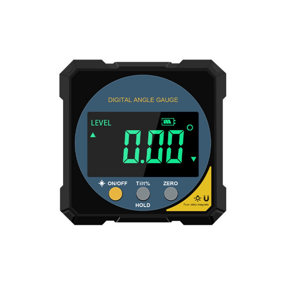 Angle Gauge Rechargeable Laser Angle Ruler 4 Sides Magnet Dual Laser ...