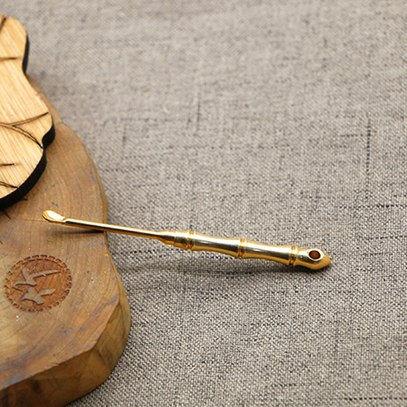 Multi-function Toothpick Outdoor Portable Toothpick Brass Titanium ...