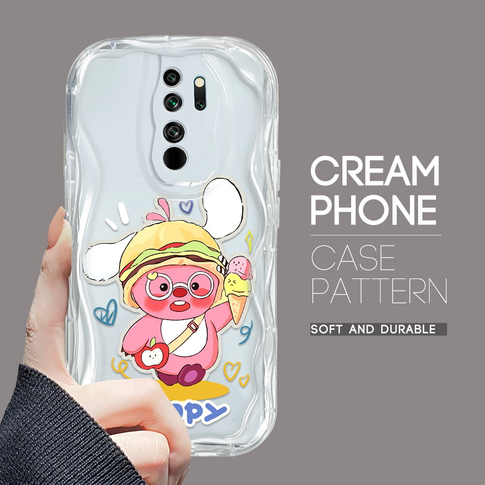 YYDS for Redmi Note 8 Pro Back Cover Cute Cartoon Case Cream Texture ...
