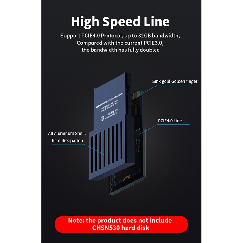 [ในสต็อก] [COD]External Hard Drive Conversion Box for Xbox Series X/S ...