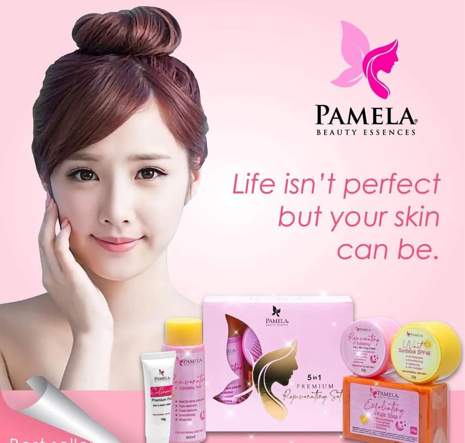 PAMELA 5in1 Premium REJUVENATING SET 100% PROVEN EFFECTIVE TO WHITEN ...