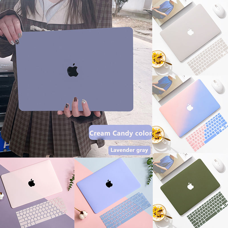 Apple logo Cute Matte Cream case for New 2022 Macbook Pro 13 14 inch 16 ...