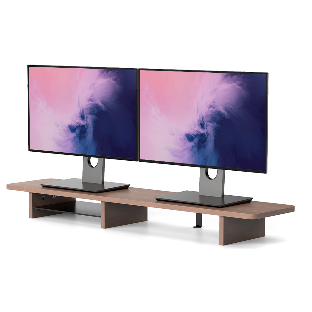 Flujo Dual Monitor Riser Stand - Enhance Your Desktop Setup with ...