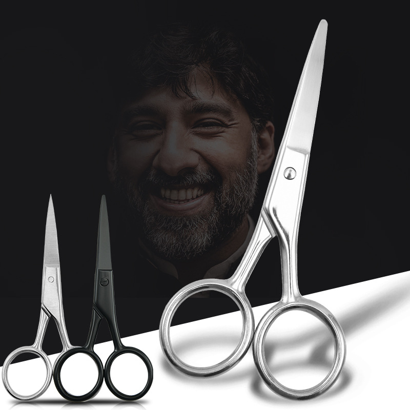 Gunting Alis Mata Ujung Lancip Eyebrow Trimmer Scissor Stainless Steel ...