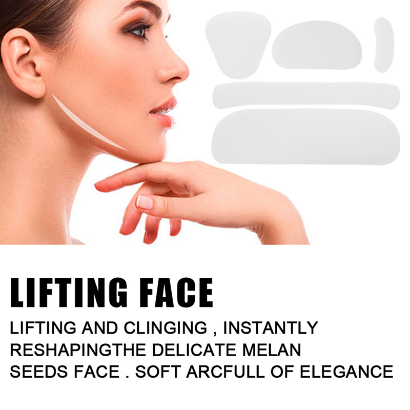 160Pcs Face Lift Tape Invisible Face Neck Eye Lifter Sticker Slimming ...