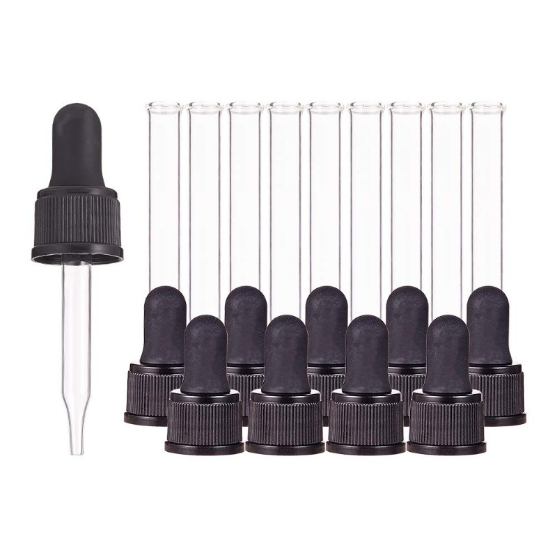 Aweisuan Hot Sale Set of 12 Glass Eye Droppers for Essential Oil 15ml ...