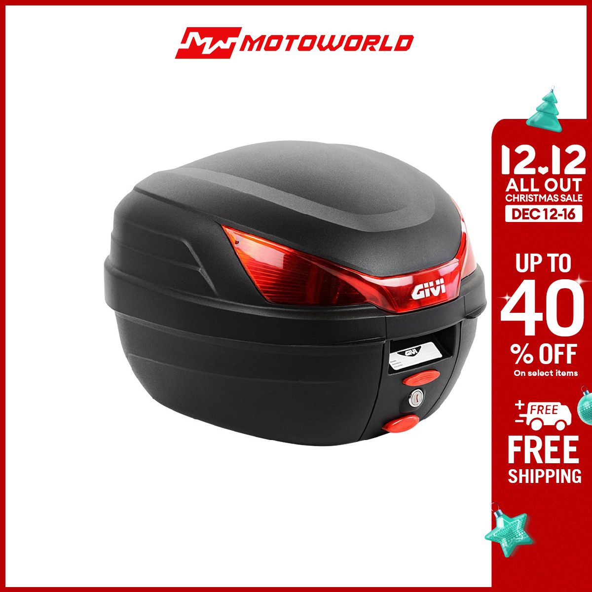 GIVI Motorcycle Top Box B27N Clack Monolock (27 Liters) | Lazada PH