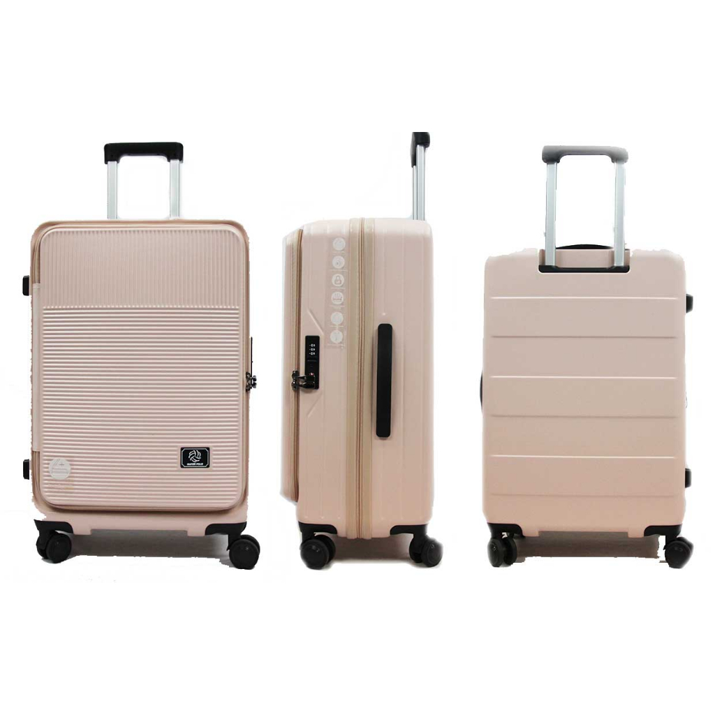 Cabriolet Polycarbonate Expandable Anti-theft Luggage with Recessed TSA ...