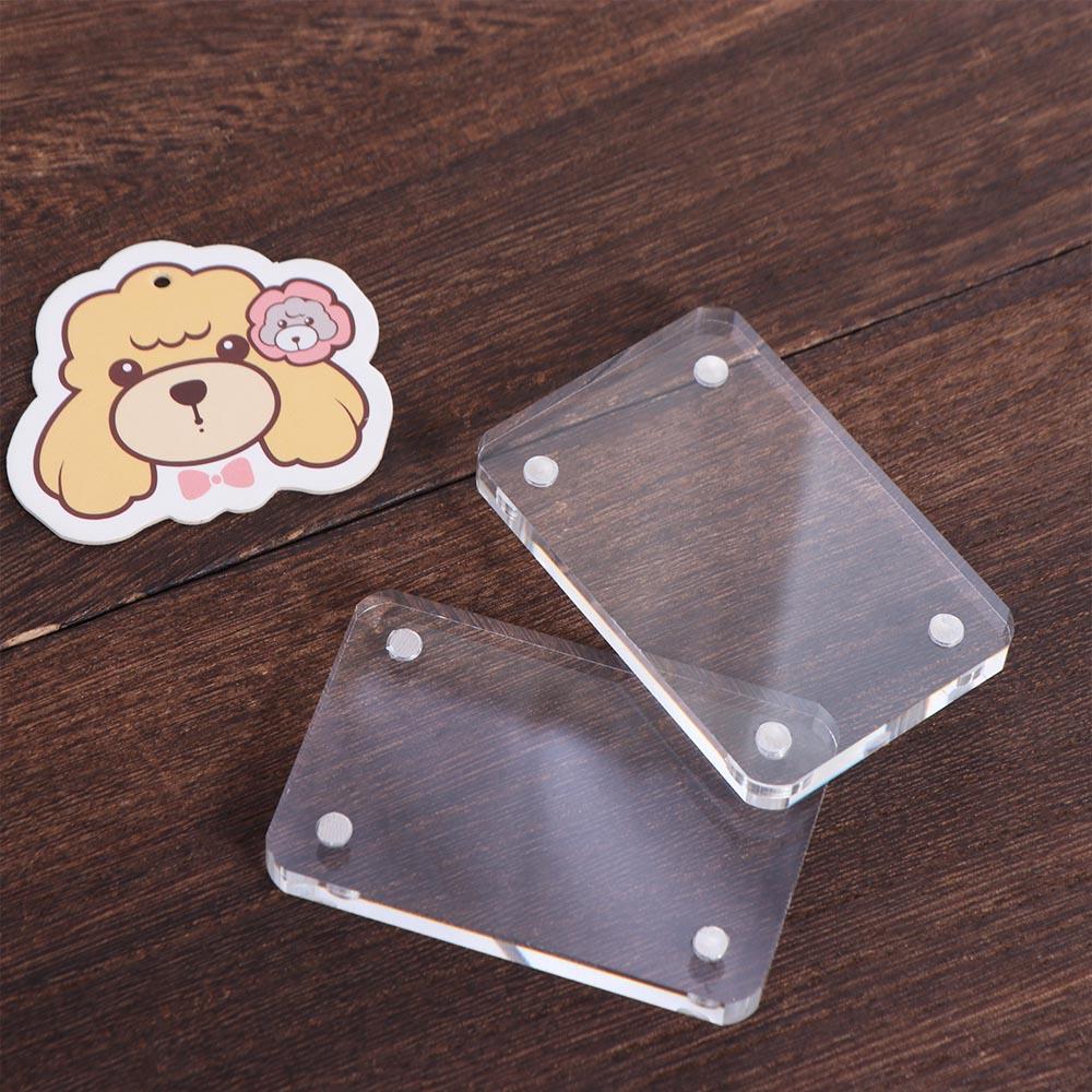 Creative Magnetic Acrylic Picture Frame Transparent Gift Kpop Idol Card ...