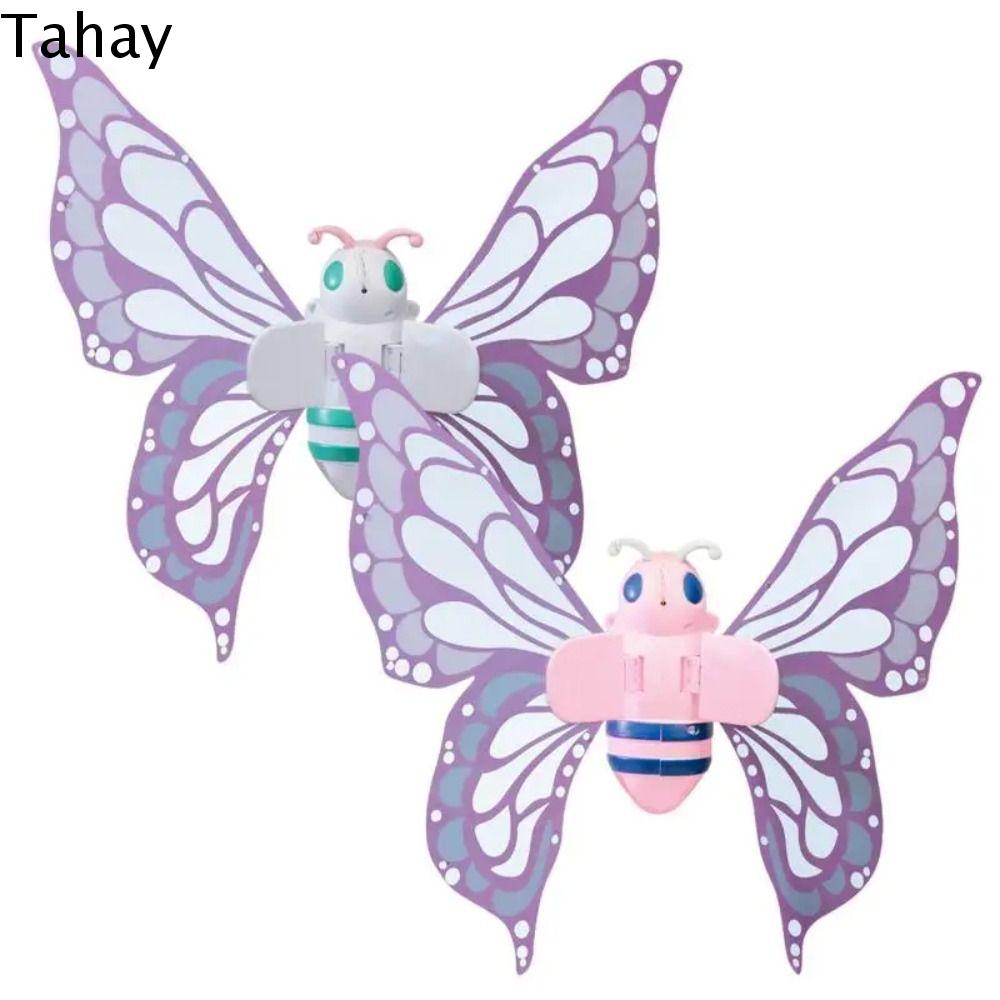 TAHAY สายปรับได้ ปีกผีเสื้อนางฟ้าที่เคลื่อนไหว พร้อมไฟ การประกอบ DIY ...