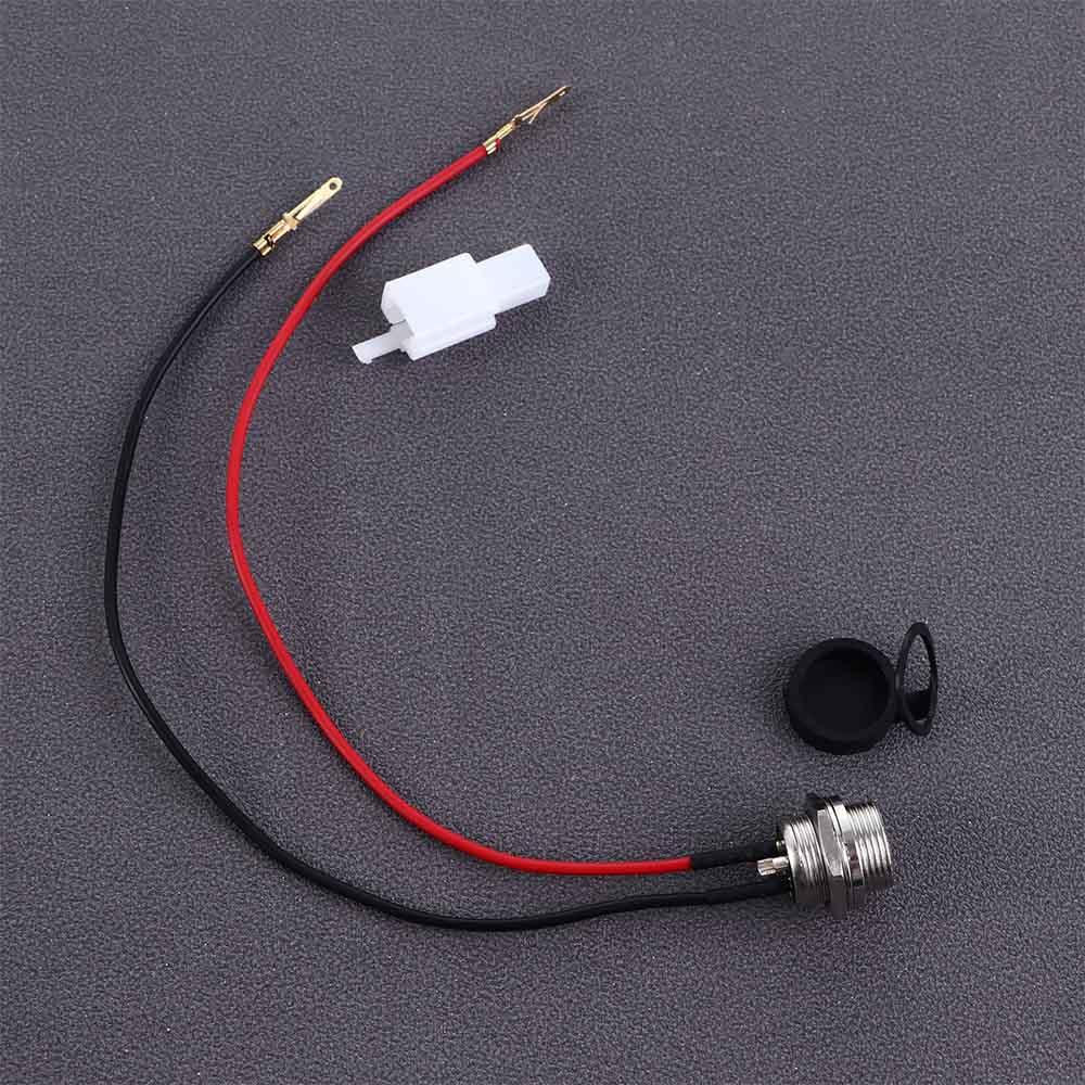 Electric Scooter Electric Bicycle 24V 36V Round Head Three-hole Jack ...