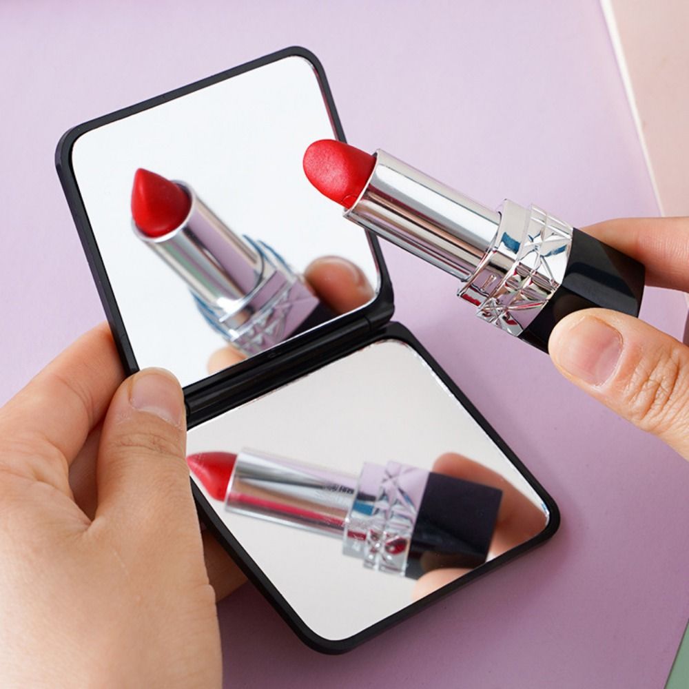 New Compact Makeup Mirror Portable Foldable Pocket Cosmetic Mirror Mini ...