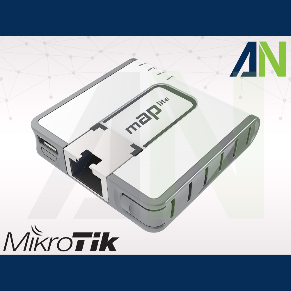 MikroTik mAP lite Micro Access Point | 1x 10/100Mbps Ethernet, 1x 2 ...