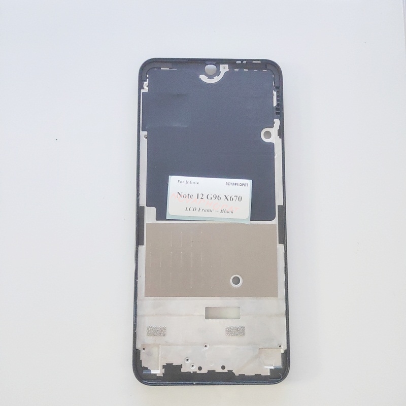 LCD Faceplate Frame Middle Bezel For Infinix Note 12 G96 X670 Battery ...