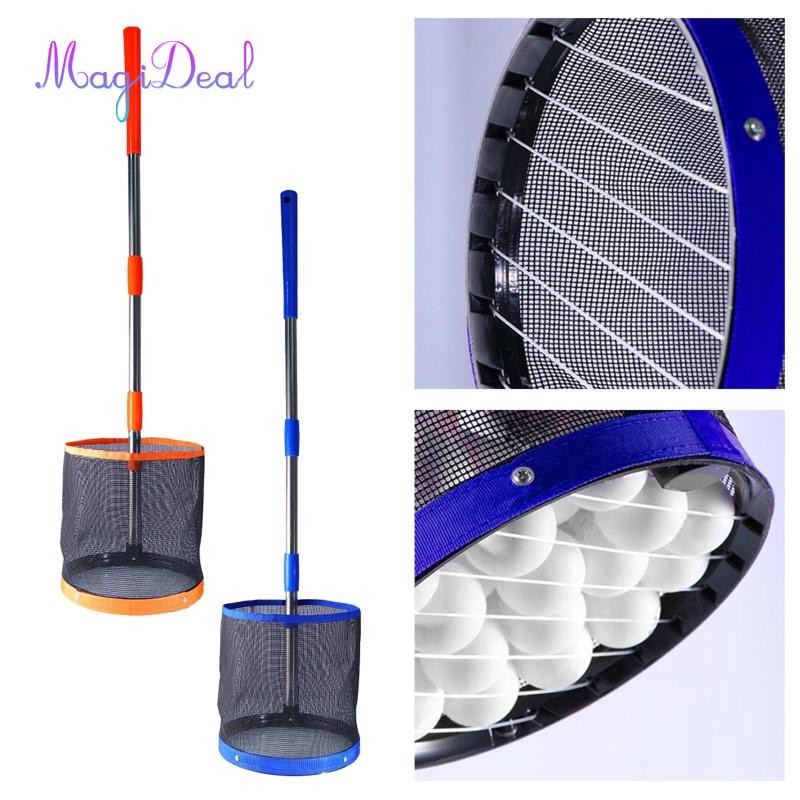 MagiDeal portable table tennis ball picker funnel bag picker finger ...
