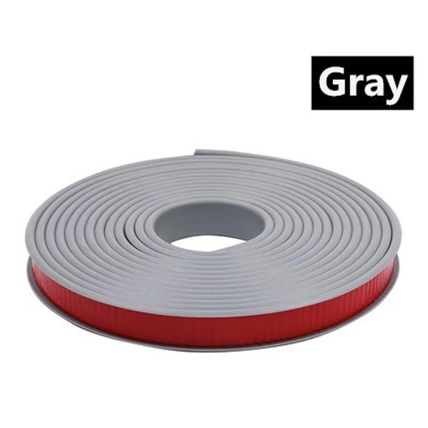 TACO Edging HPL Warna Putih Abu-Abu Cokelat PVC Edging Roll 2M Lebar ...