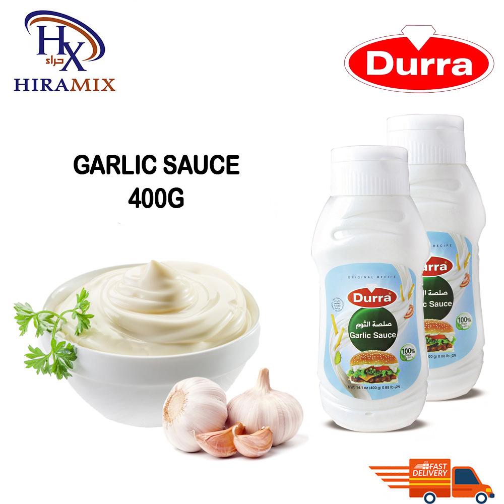 Durra Garlic Sauce / Sos Bawang Putih 400g صلصه الثوم | Lazada