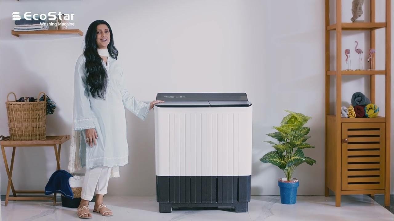 Ecostar Twin Tub Semi Automatic Washing Machine 1002 Model | Daraz.pk