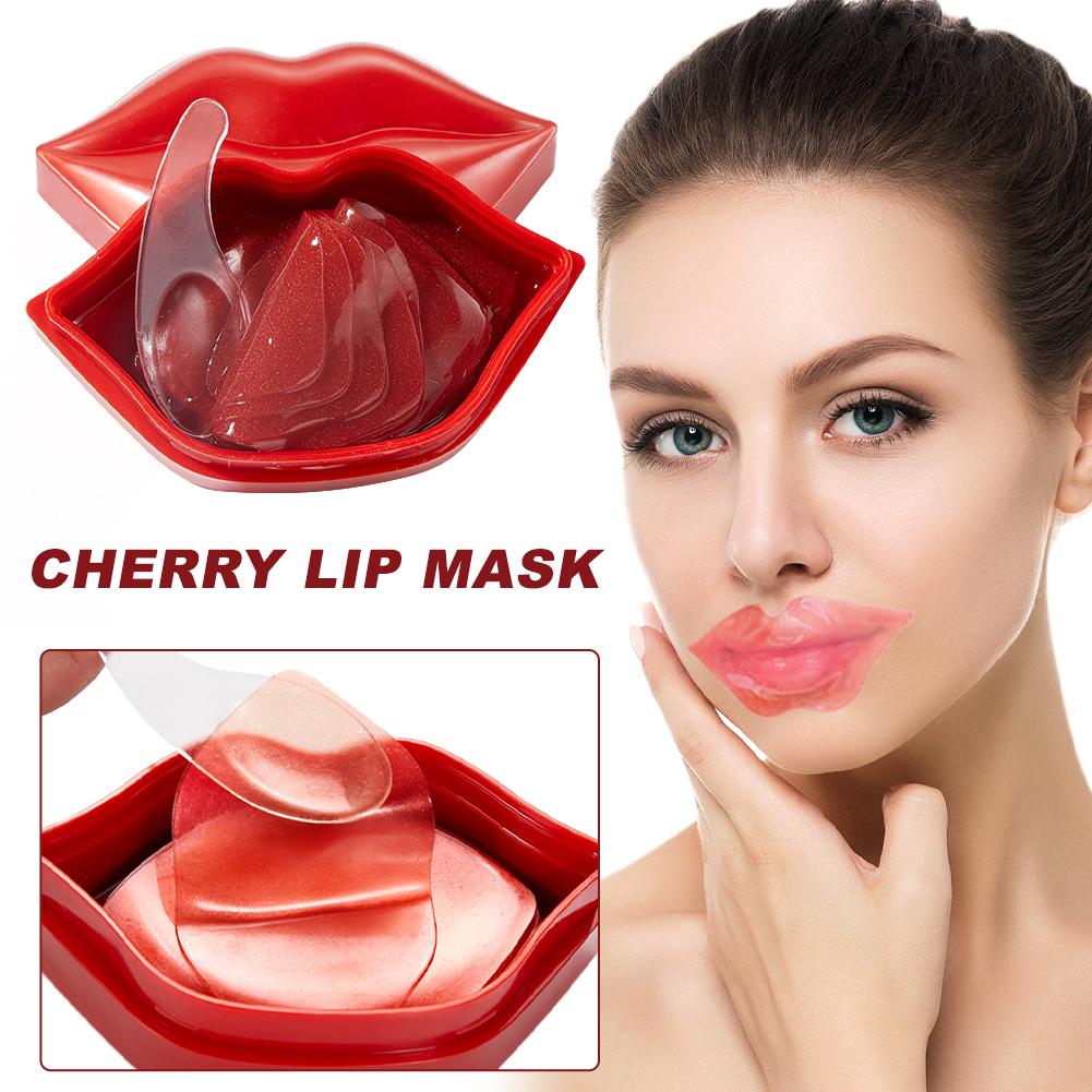 20Pcs/Box Lips Mask Skin Care Sheet Moisturizing Remove Wrinkle Peeling ...