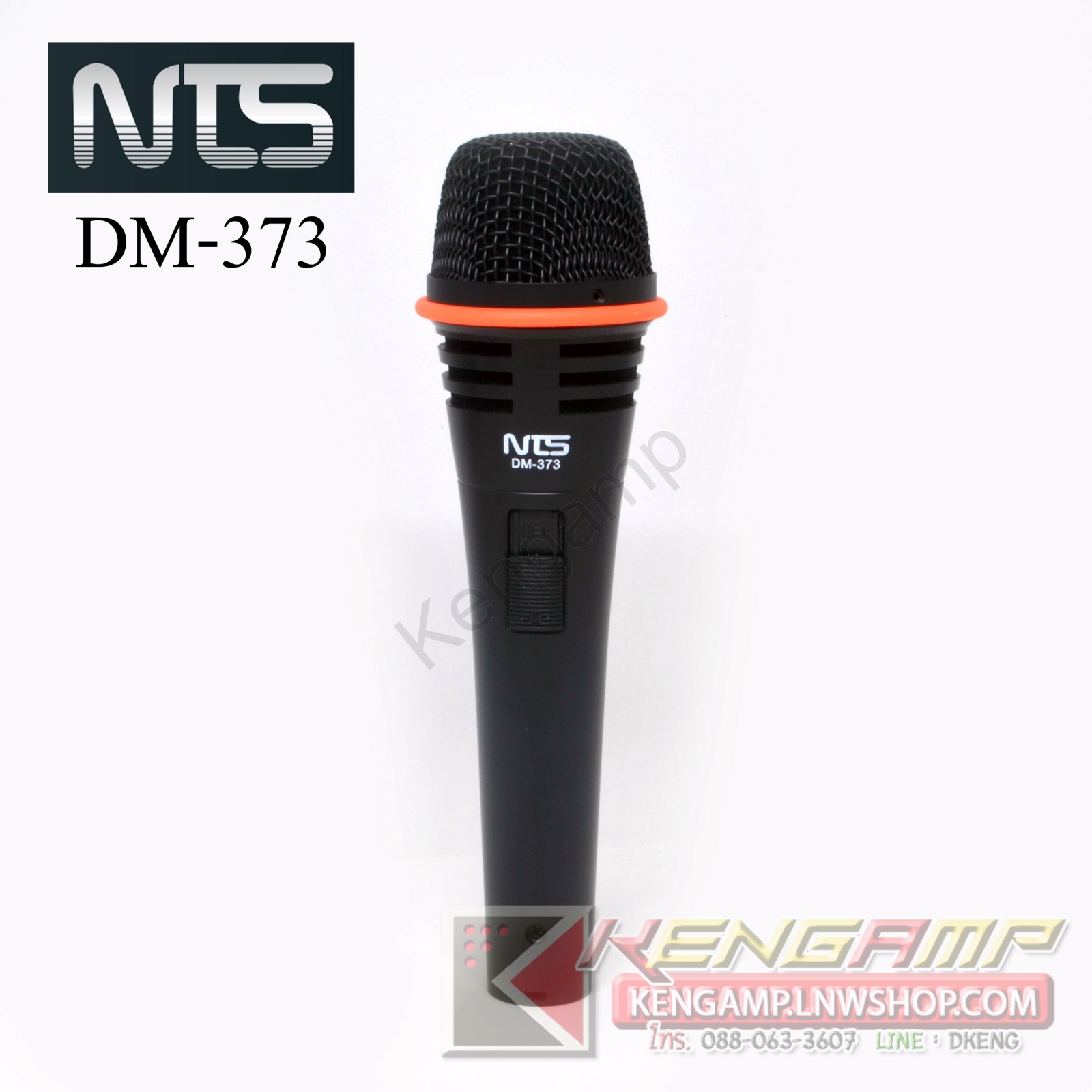[MIC] NTS DM-373 ไดนามิกไมโครโฟน พร้อมสายยาว 5 เมตร | Lazada.co.th