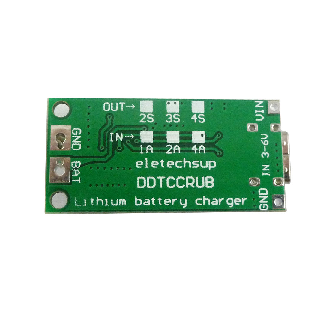 【Unique features】1-4A Multi-cell Type-c Step-up Boost Li-po Polymer Li ...