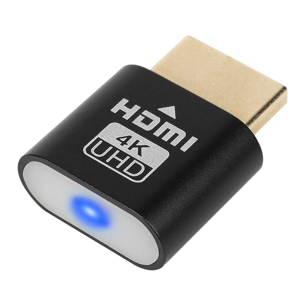 Portable 4K Streaming Device with Lights Plug Virtual Display Adapter ...
