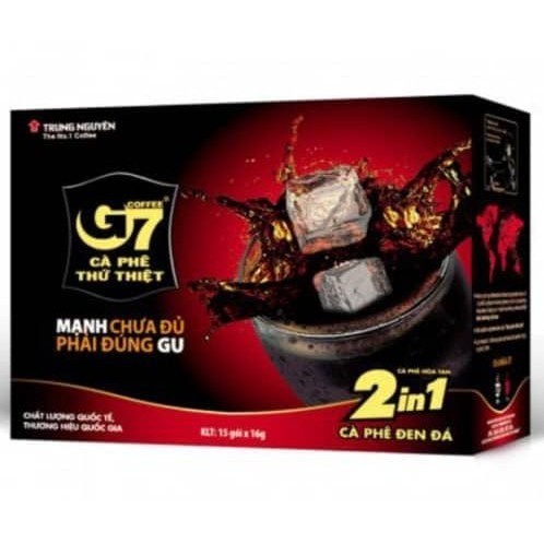 [Halal] Trung Nguyen G7 Ca Phe Thu Thiet 2 in 1 Vietnam Instant Coffee ...