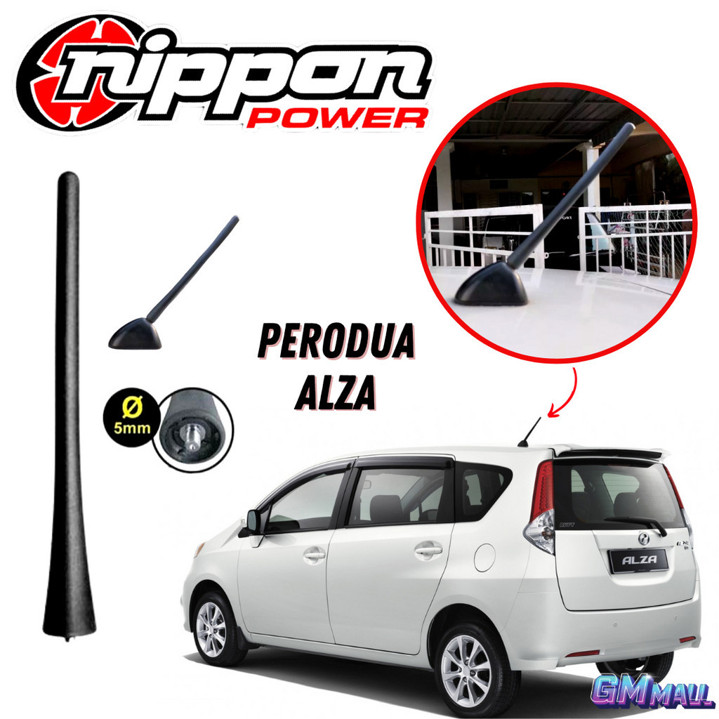 PERODUA ALZA OEM RADIO ANTENNA Car Roof Top FM Aerial Signal Mast ...