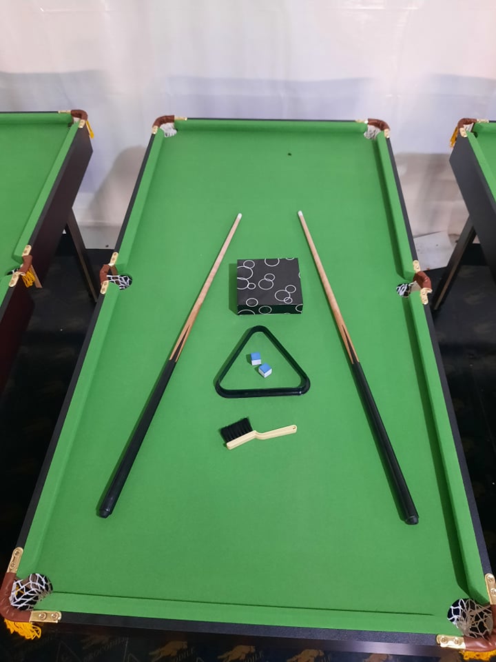 5ft mini billiard table [ 32x62 ] / mini billiard / maliit na bilyaran ...