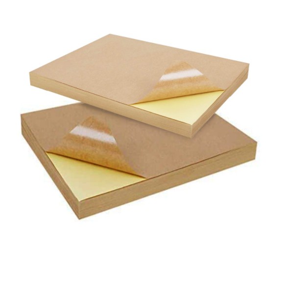 (20 | 100 pcs)Printable Inject Sticker paper Matte, Glossy & Kraft A4 ...