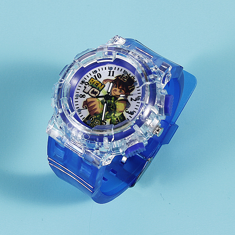 【New Arrivals】Luminous Round Children's Watch with Anime Boy Analog ...