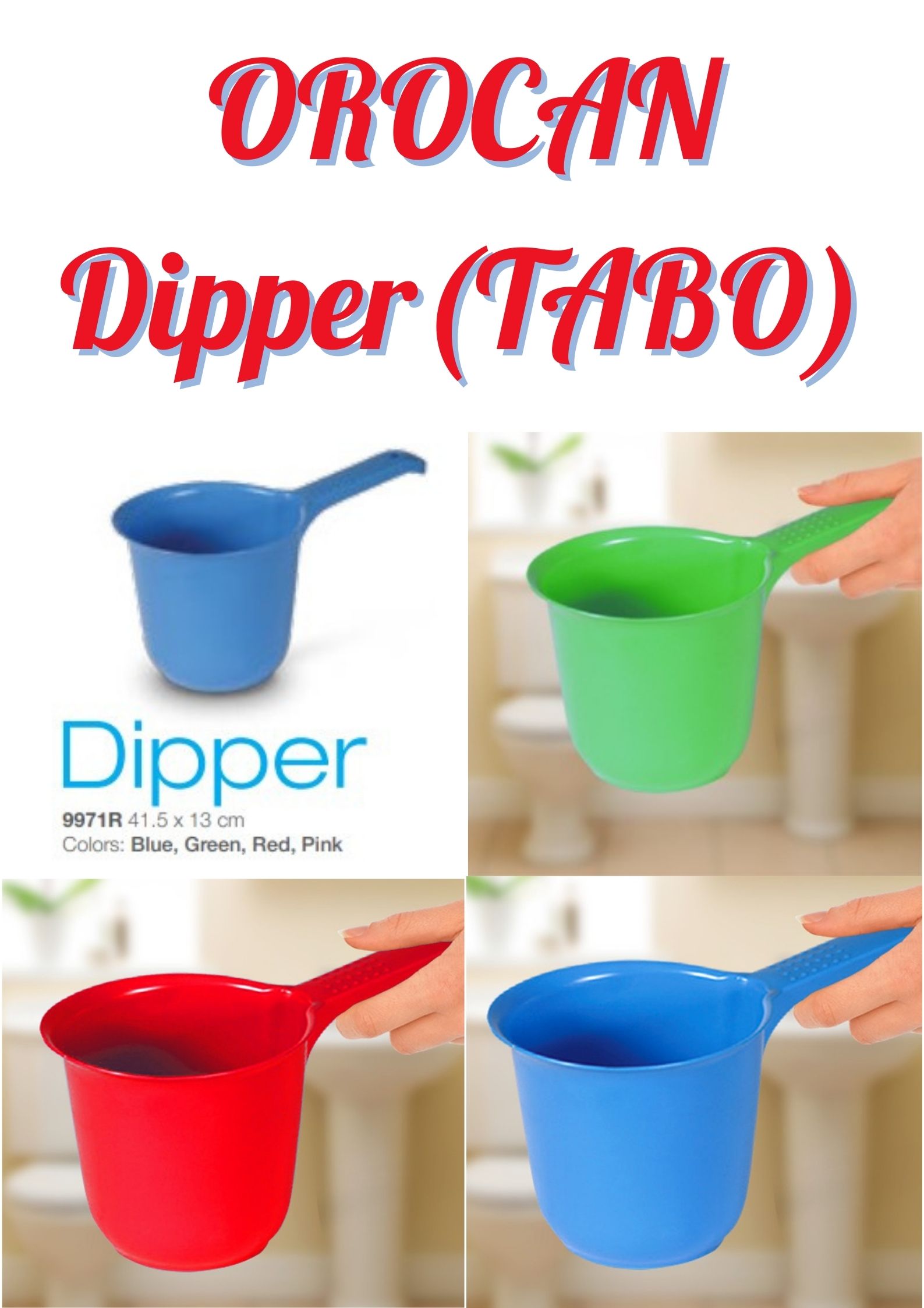 9971R OROCAN Round Dipper / Water Dipper / Tabo | Lazada PH