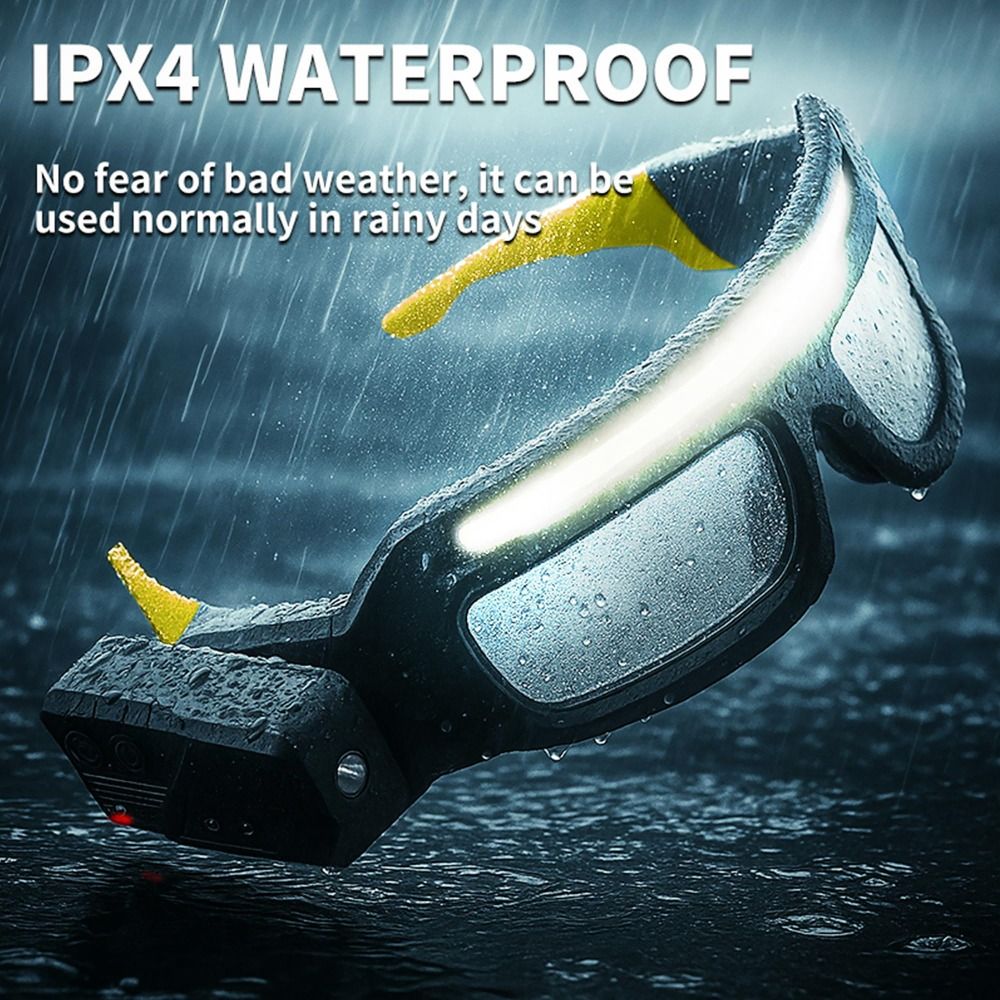 Belt Induction Multifunctional Eyeglass Lamp Type-C Charging Wave ...